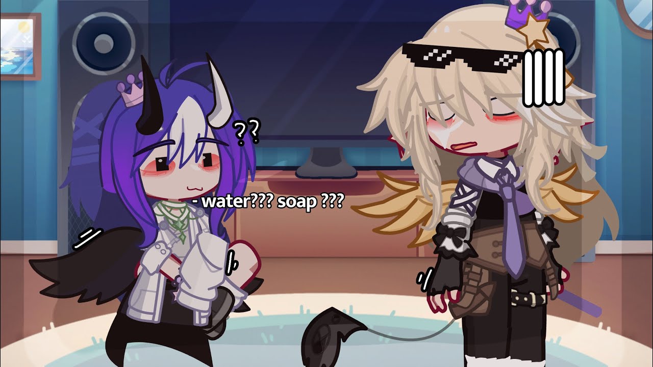 Water and soap 🧼🫧 || ft. @ChaosGachaaaz || Gacha Life 2 edit || - YouTube