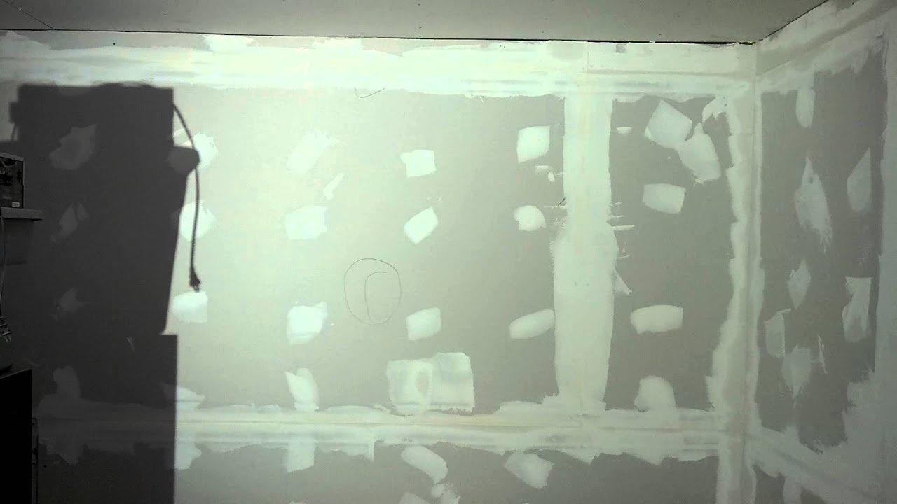 Time lapse drywall. - YouTube