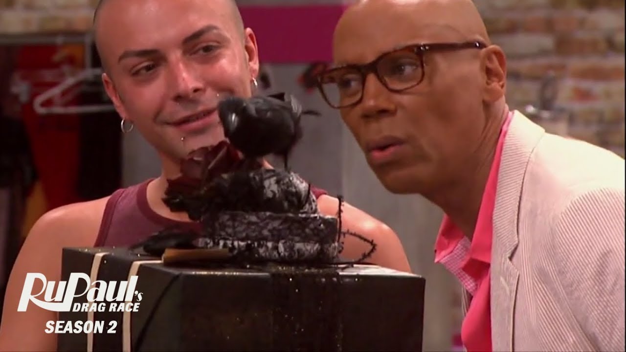 RuPaul's Drag Race | Mini-Challenge: Decorate a Box - YouTube