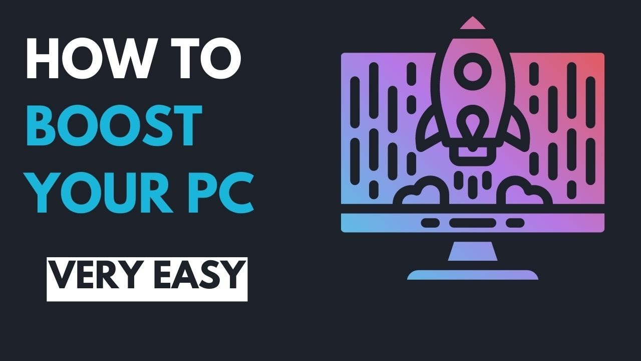 HOW TO BOOST PC PERFOMANCE | SPEED UP YOUR PC - YouTube