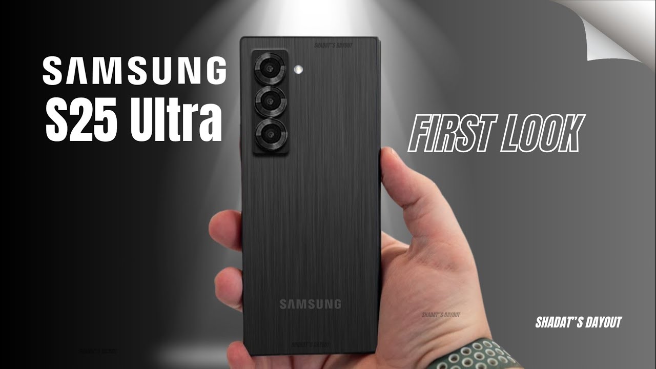 Samsung Galaxy S25 Ultra — Finally, New Design First Look is HERE ...