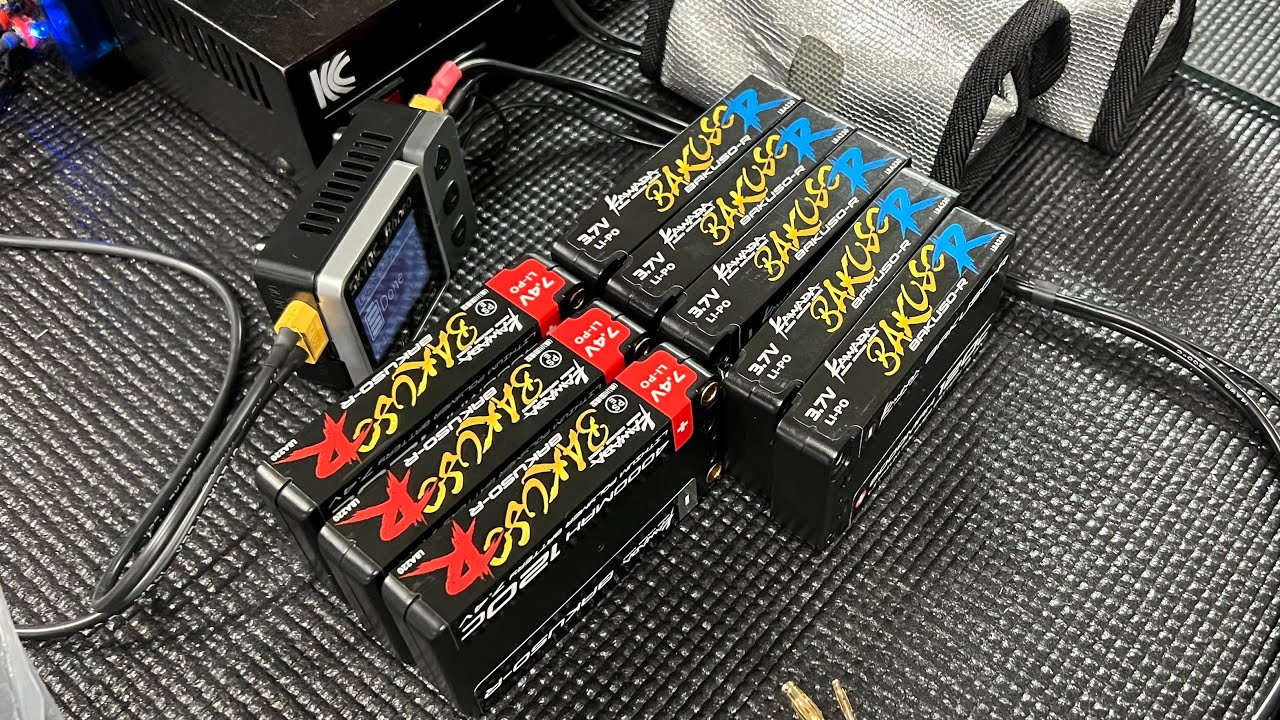 BAKUSO-R カワダ新型ショートリポバッテリー - YouTube