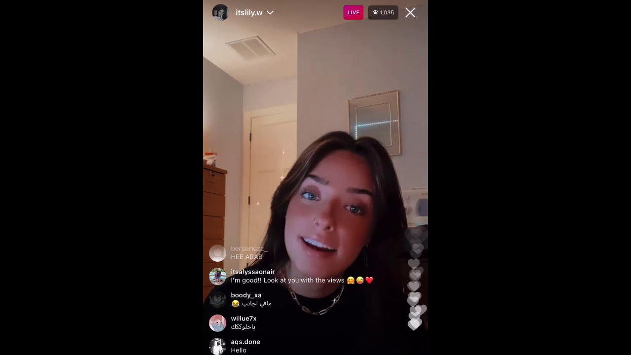 lily weber & alex sampson Instagram live ( part 2 ) | chitchat ...