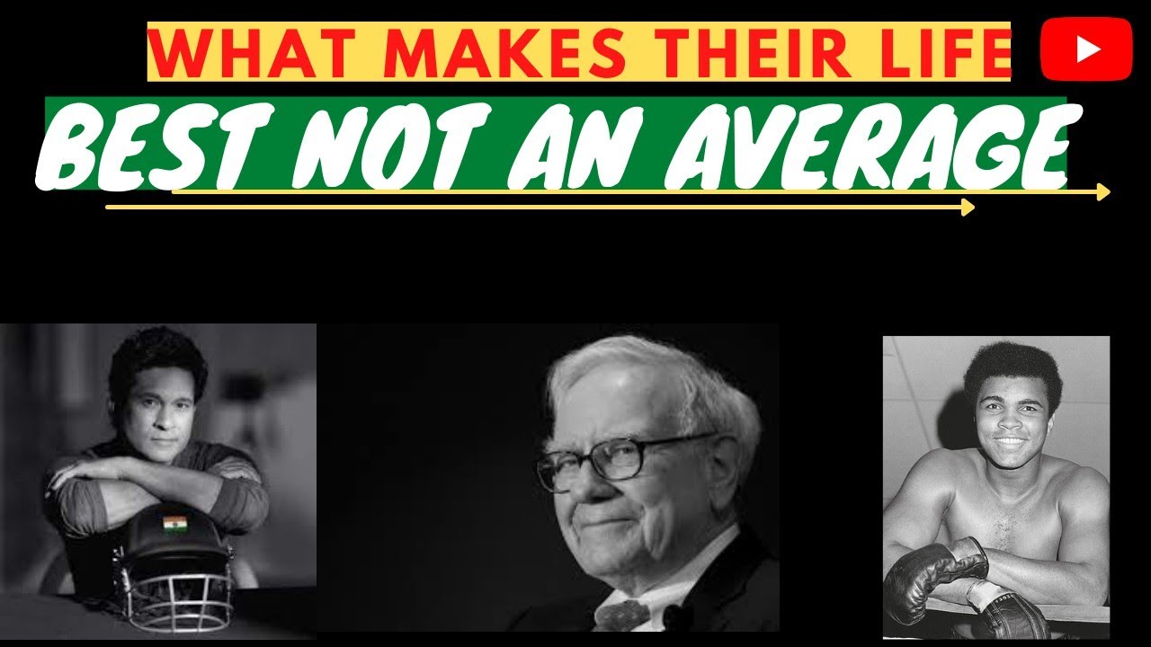 Why we are just average in our life🤔🤔???The secret that makes your life ...