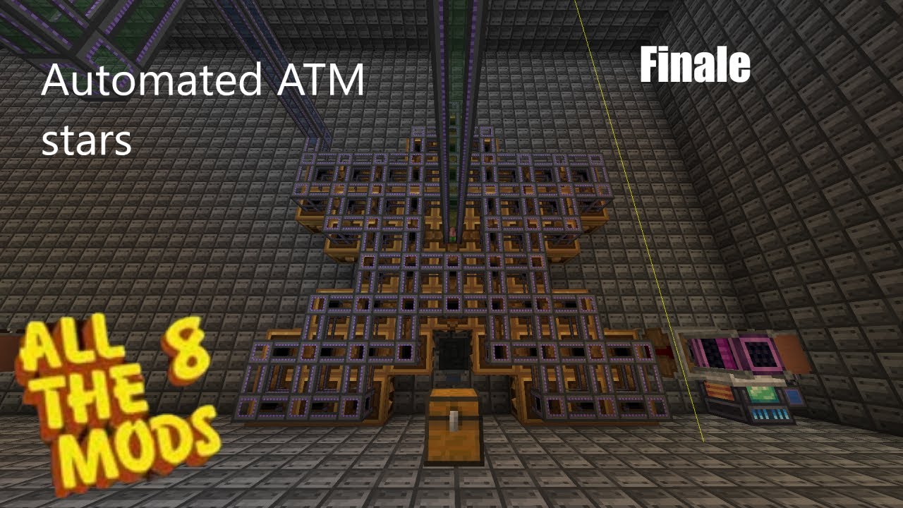 Modded minecraft: All the mods 8 - Automated ATM stars #43 Finale - YouTube