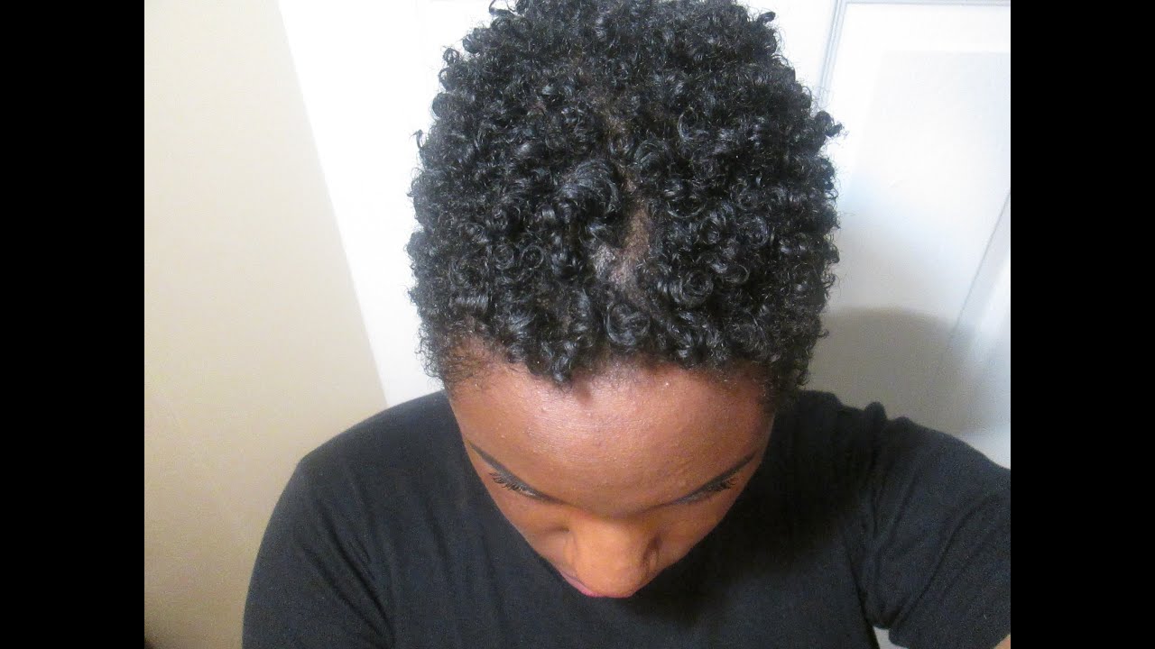Natural Hair|TWA Wash-N-Go Routine - YouTube