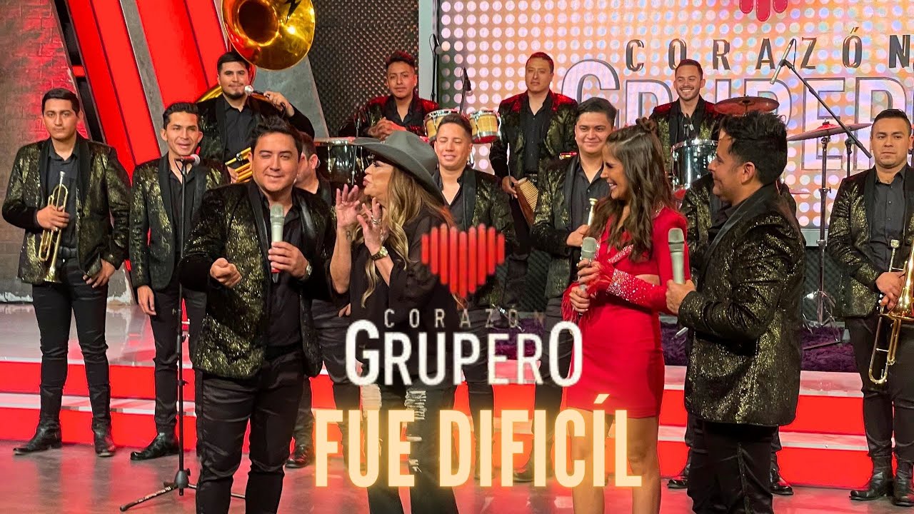 Fue Difícil - La Incontenible & Cristy Vázquez (CORAZON GRUPERO) - YouTube