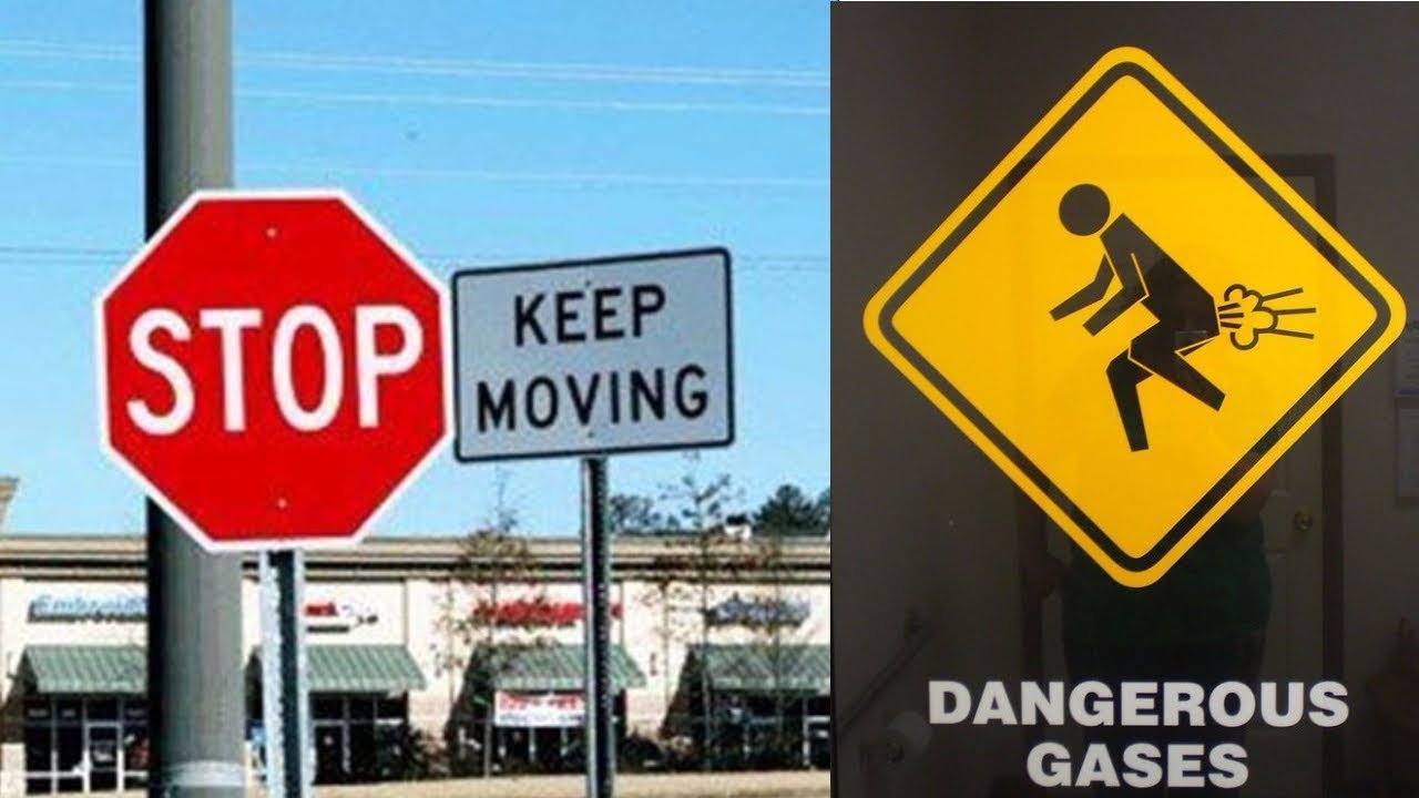 20+ Funny And Crazy Signs That Need To Be Explained! - YouTube
