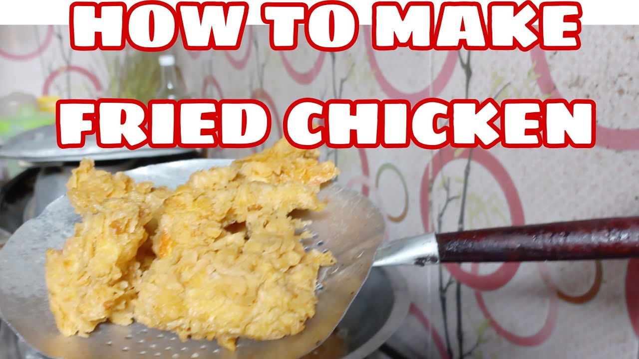 CARA MEMBUAT FRIED CHICKEN HOMEMADE. HASILNYA KERITING EMPUK DAN ENAK POLL - YouTube