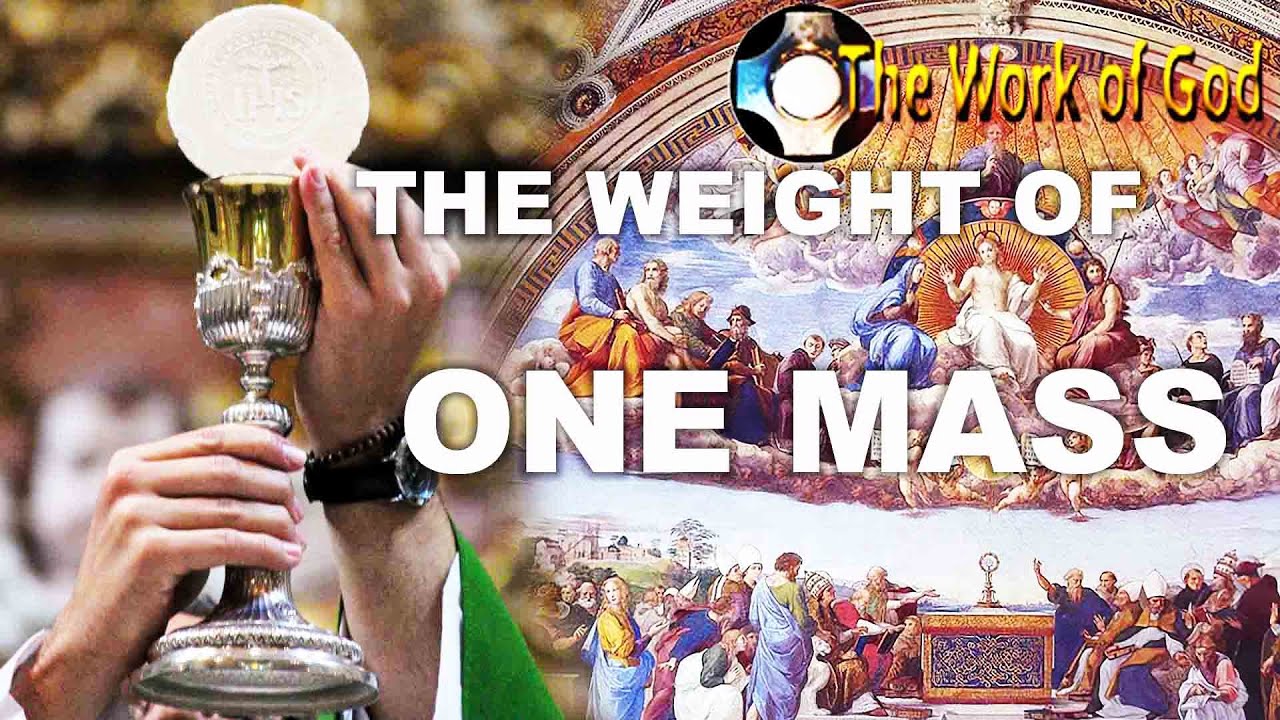 The weight of one Holy Mass 🙏🏻 The true spiritual value of Holy Mass ...