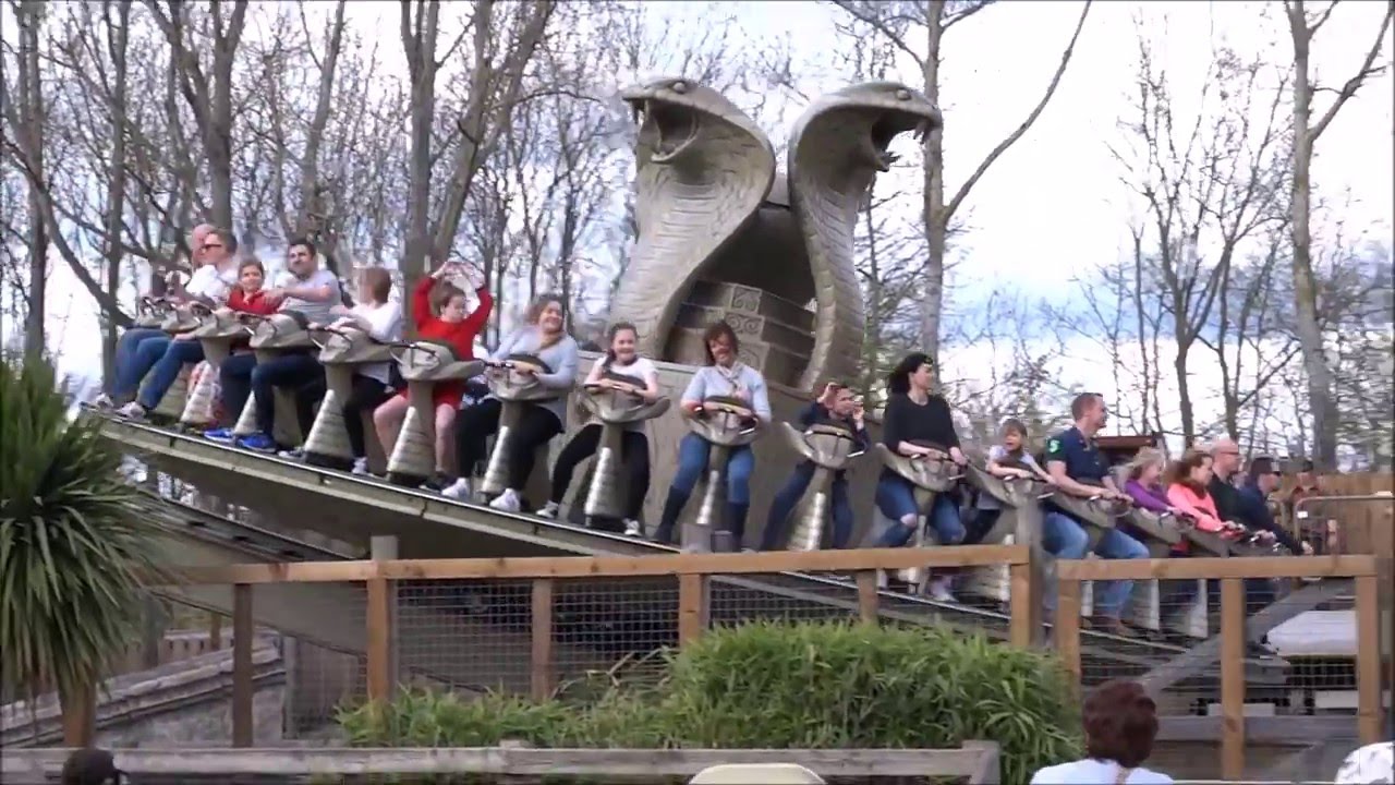 Kobra offride 2016 | Chessington World of Adventure - YouTube
