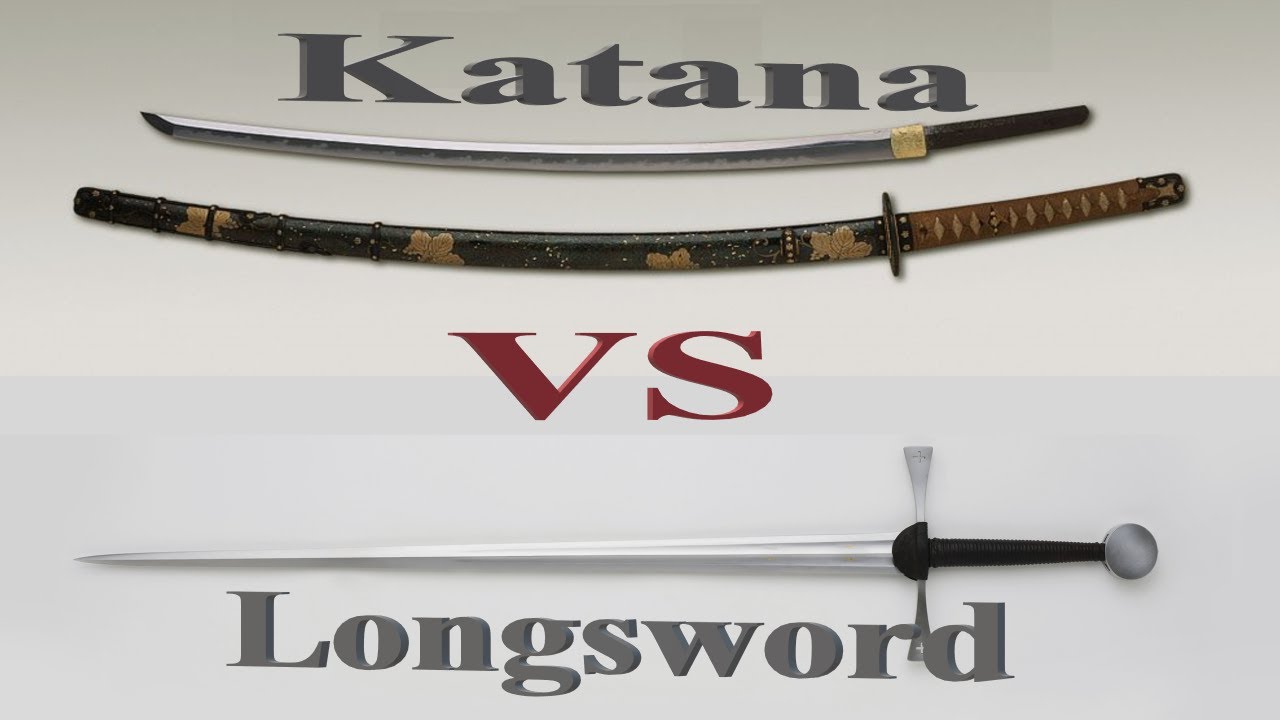 Katana vs Longsword Stats - YouTube