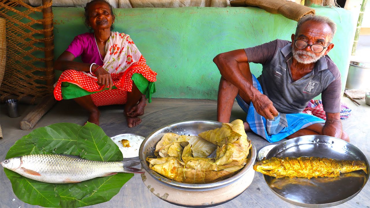 FULL FISH STEAMED RECIPE | how our grandfather & grandmother making new ...
