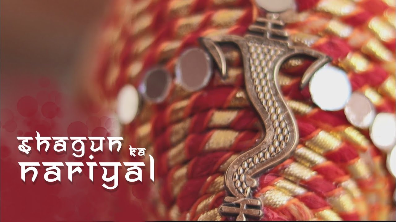 Shagun ka Nariyal | Shreefal | Nariyal Decoration for Wedding - YouTube