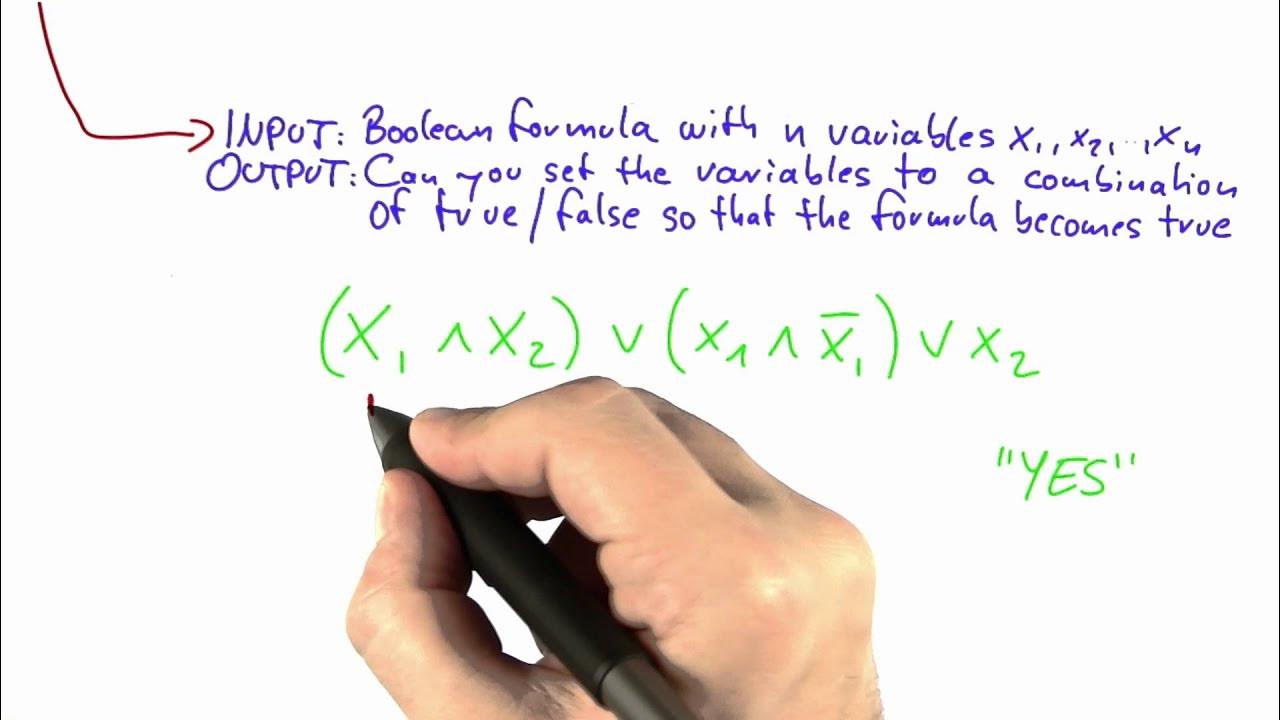 SAT - Intro to Theoretical Computer Science - YouTube