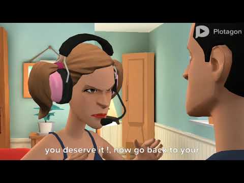 Stephanie Gavin beats up Stephane Gavin back and gets Ungrounded - YouTube