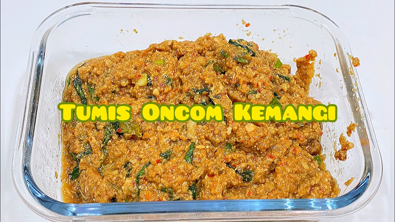 Resep Tumis Oncom | Masakan murah meriah beli bahan 5 ribuan aja - YouTube