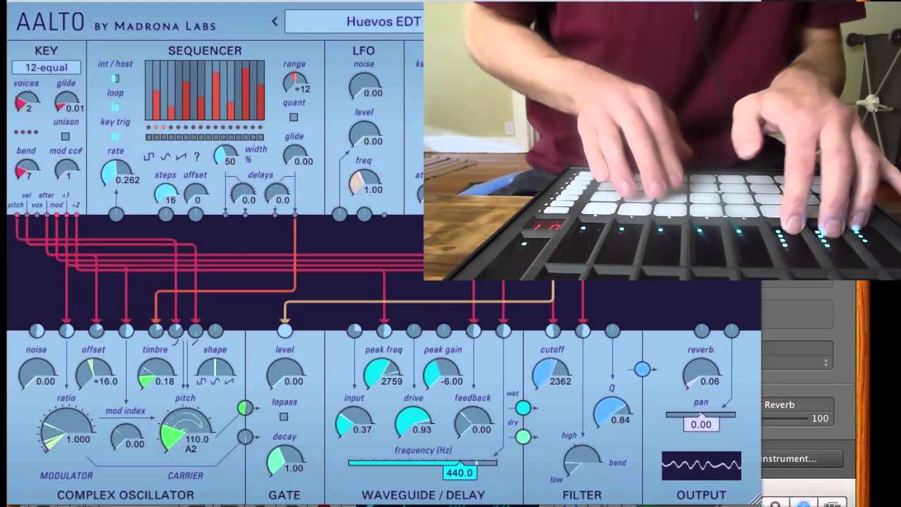 Base Polyphonic Aftertouch - YouTube