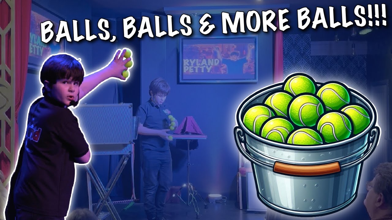 Kid Magician's Marvel: Multiplying Balls Magic Show! 🎩🌈 | Watch the Fun Unfold - YouTube