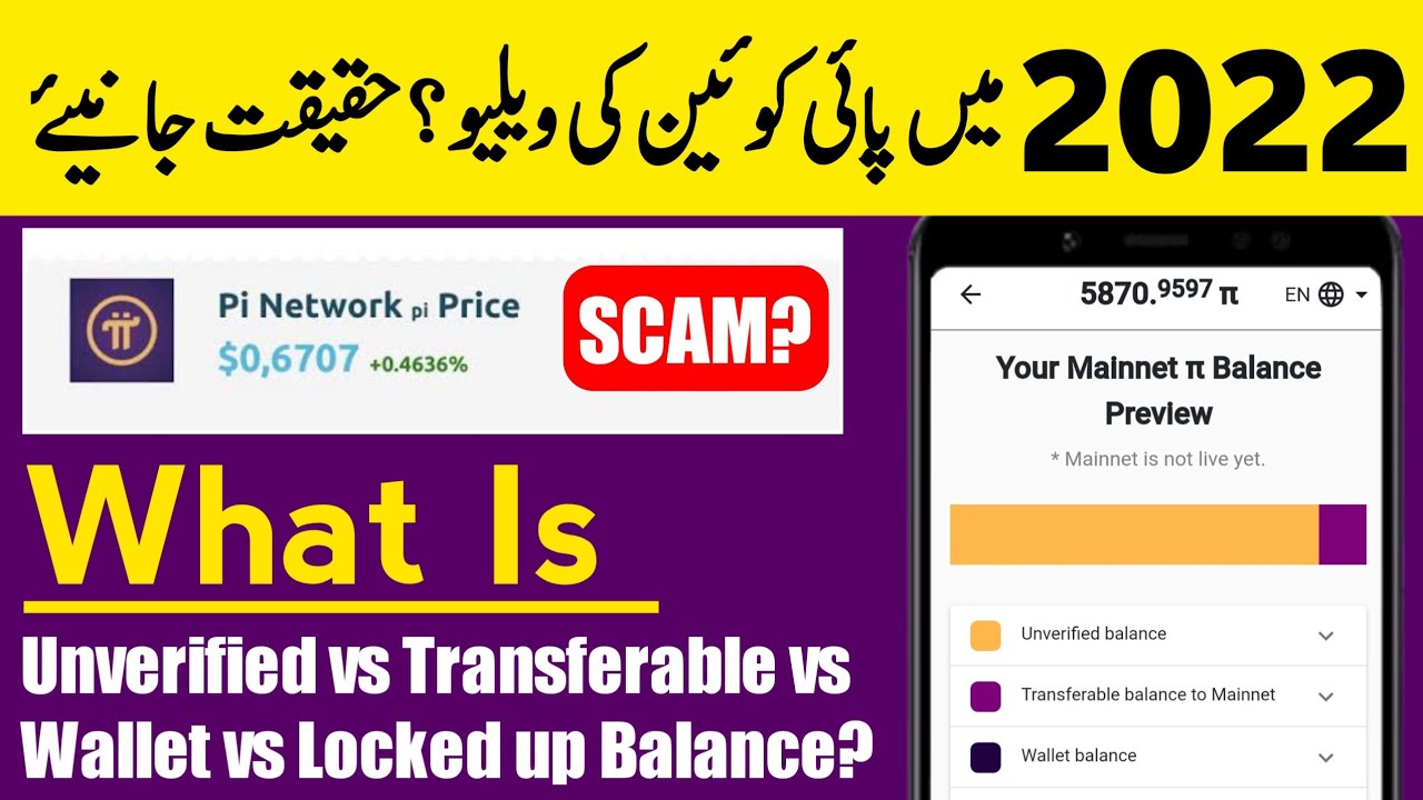 What is Pi Coin Mainnet? Unverified vs Transferable vs Wallet vs Locked ...