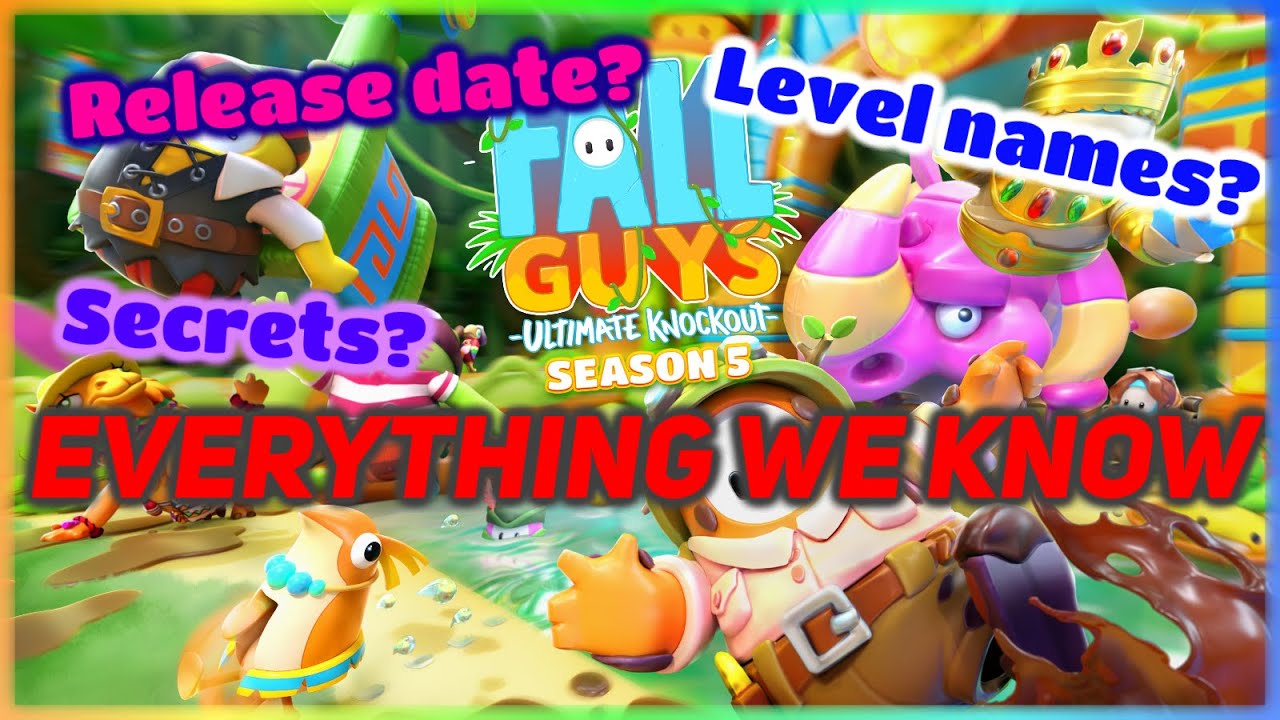 EVERYTHING we know about *SEASON 5* in Fall Guys! (so far) - YouTube
