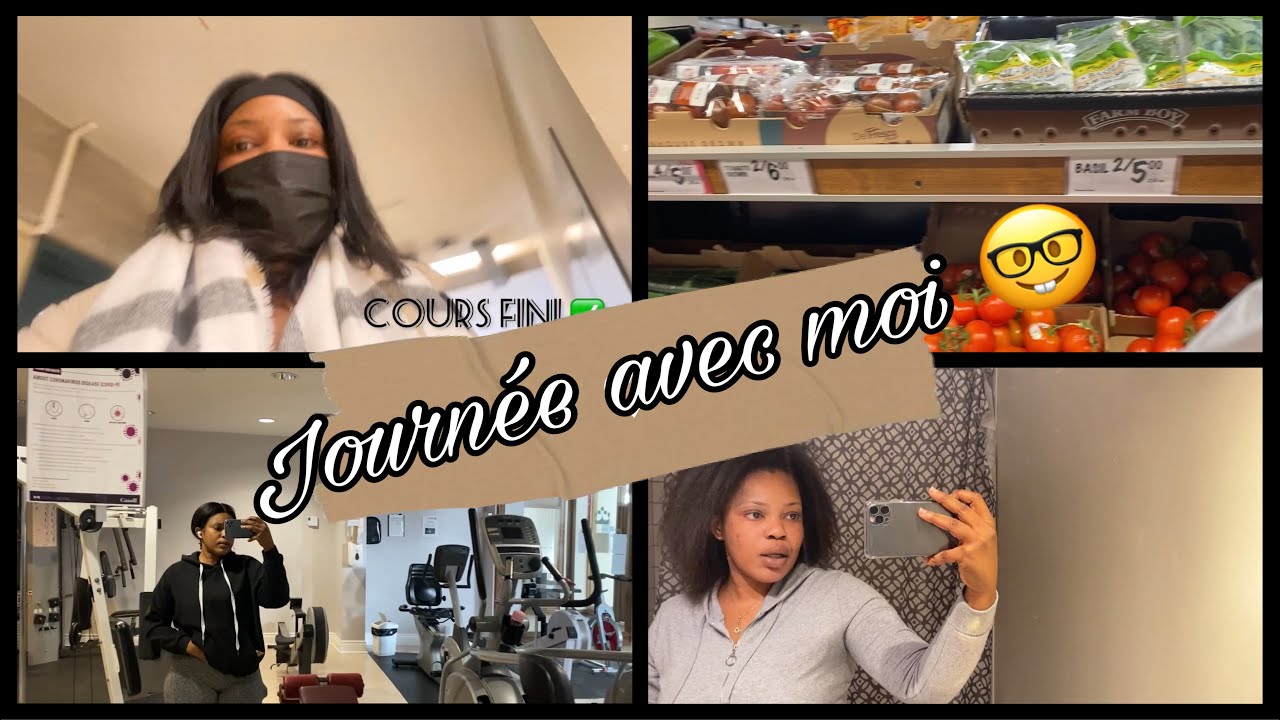 UNE JOURNÉE DANS MA VIE D’ÉTUDIANTE 💓 - YouTube