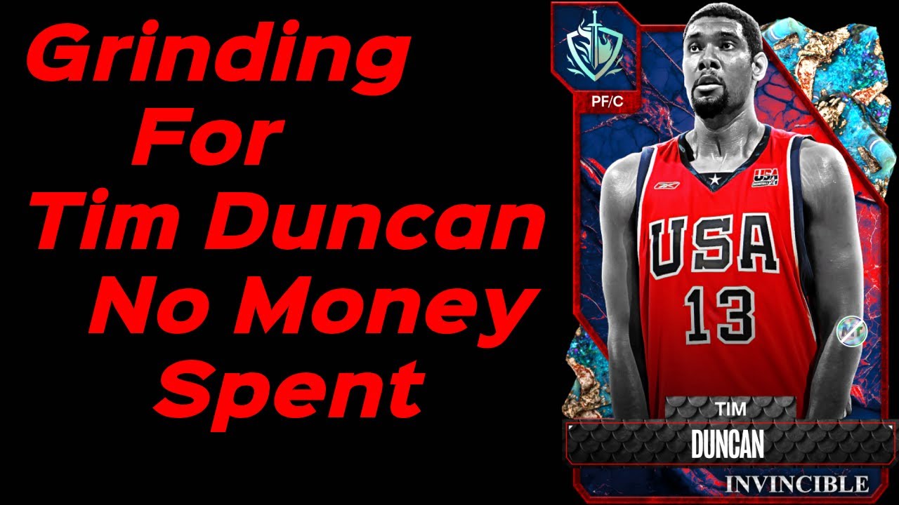 Grinding For Free Tim Duncan NBA 2k24 Myteam - YouTube