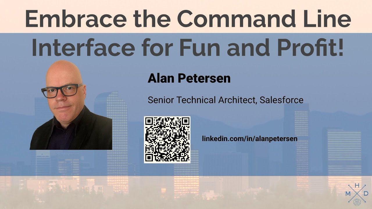 Alan Petersen: Embrace the Command Line for Fun and Profit! - YouTube