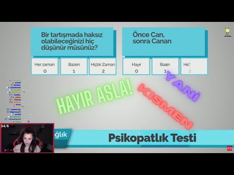 PQUEEN PSİKOPATLIK TESTİ ÇÖZÜYOR