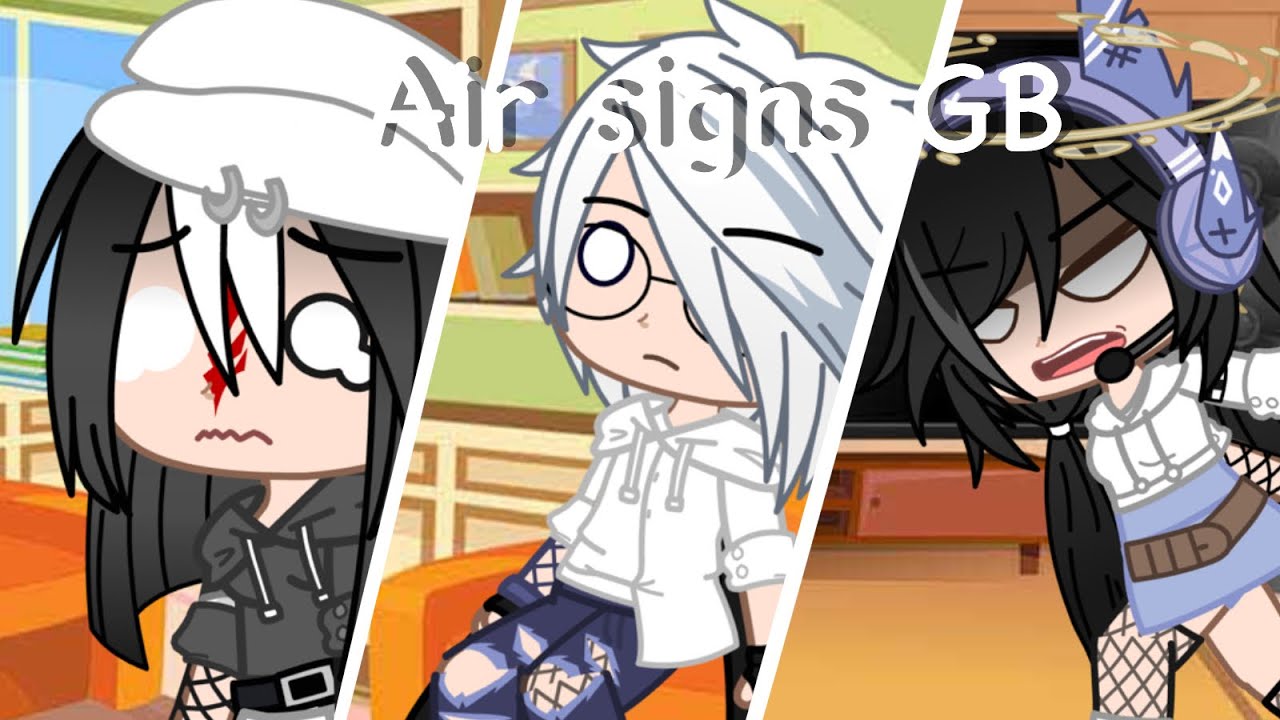 Meet the air signs (gender bend) - YouTube