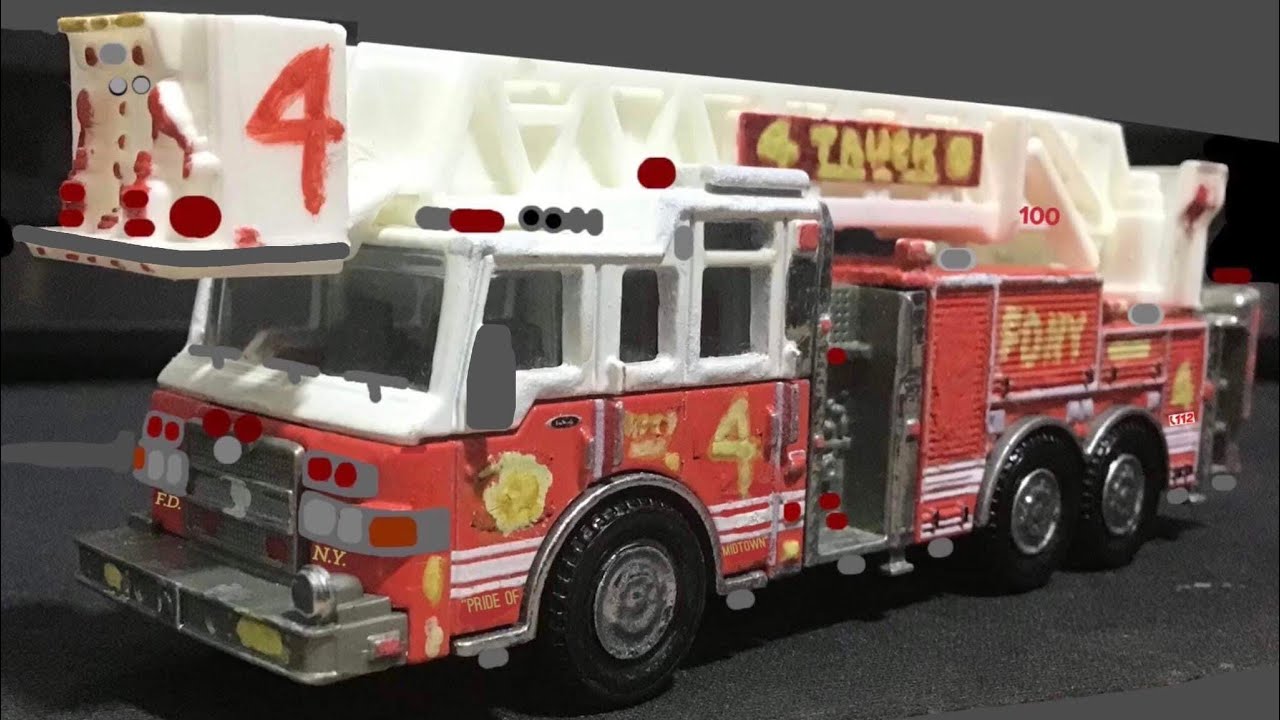 BRAND NEW 2023 FDNY PIERCE VELOCITY AERIAL LADDER 4 TRUCK PRIDE OF ...