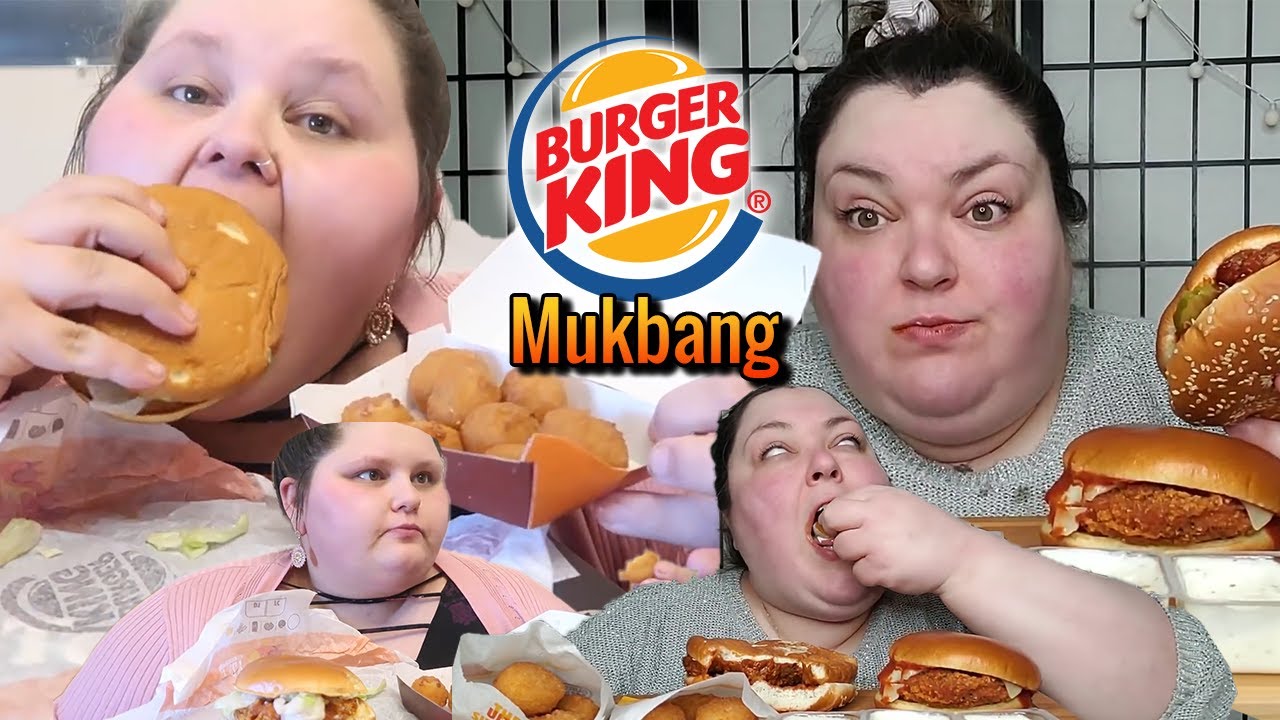 Talking about making healthy changes while eating Burger King ...