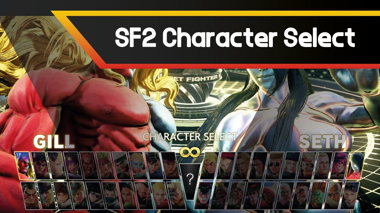 SFV CHAMPION EDITION - Street Fighter 2 Character Select Screen Theme ...