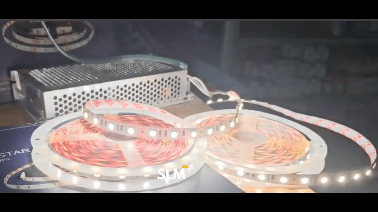 Lampu LED Strip ASSA LEDStar 5 Meter 12 Volt IP33 - YouTube