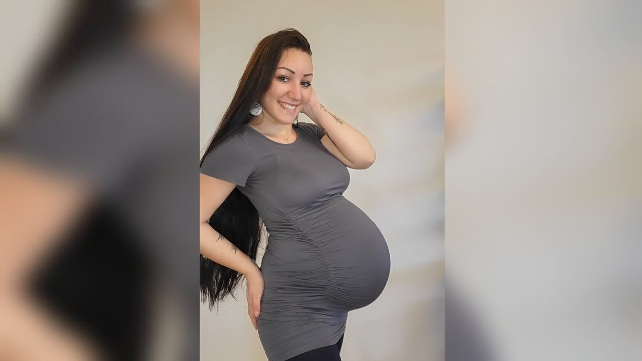 Alicia bellydancer - 10 months pregnant Belly Dance - YouTube