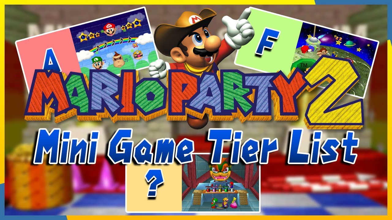 Ranking EVERY Mario Party 2 Mini Games - YouTube