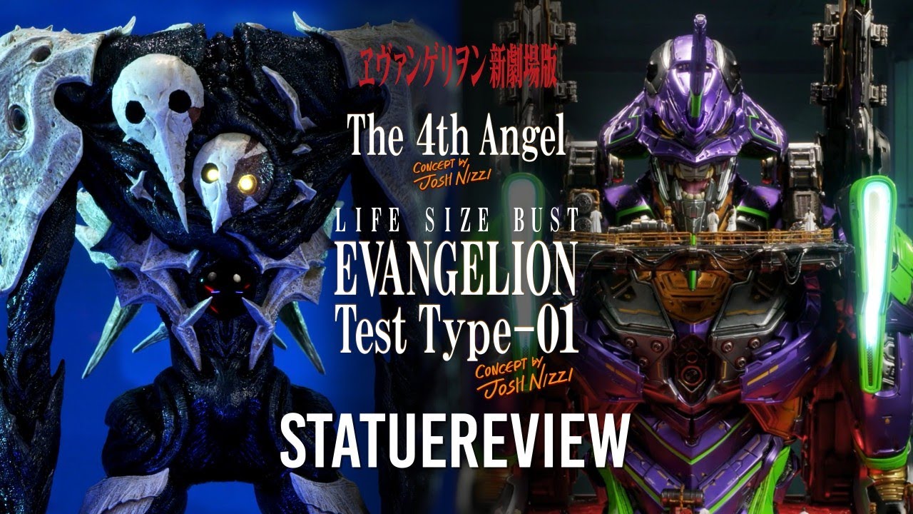 The 4th Angel & Evangelion Test Type-01 | STATUE REVIEW | Prime 1 ...