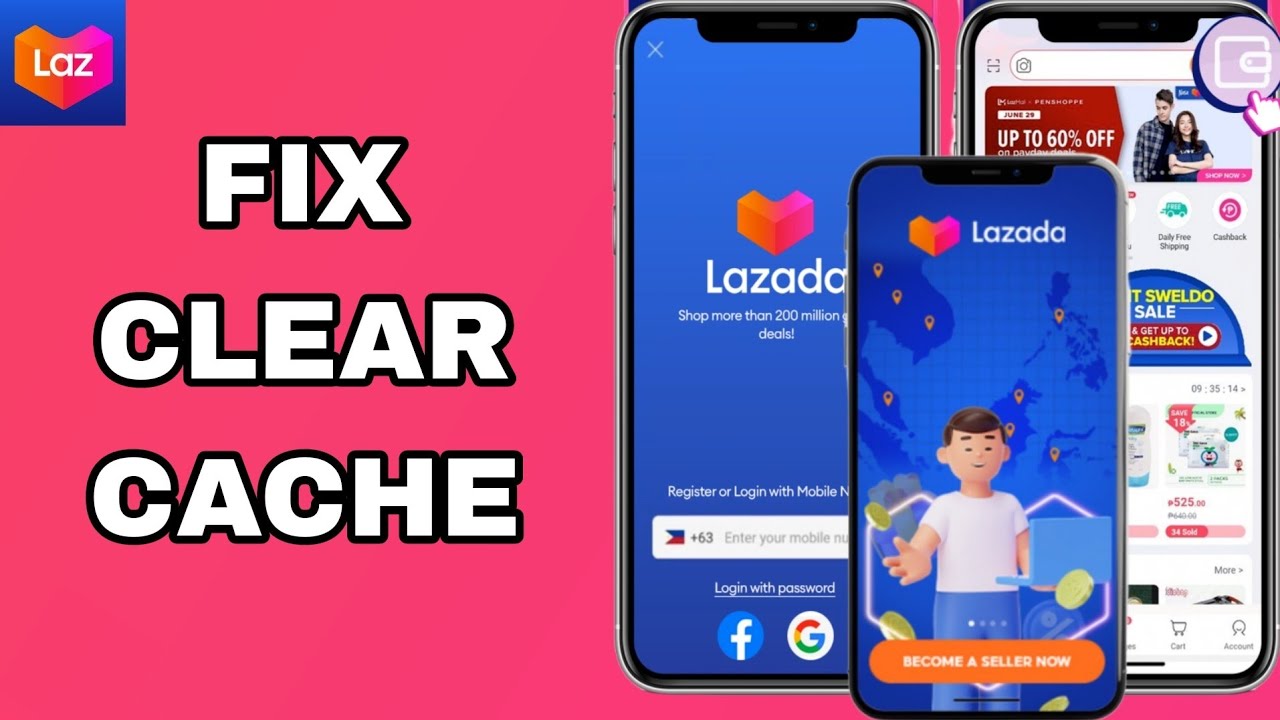 How To Fix And Solve Clear Cache On Lazada 11.11 App | Easy Fix - YouTube