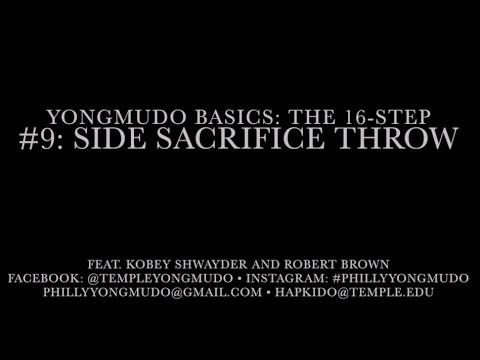 Yongmudo Basics: 16-Step #9 Side Sacrifice - YouTube