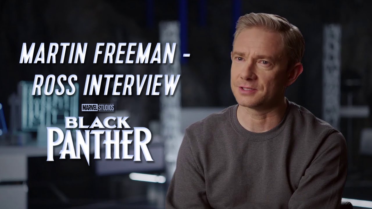 Martin Freeman - Everett K. Ross Interview | Marvel | Black Panther ...