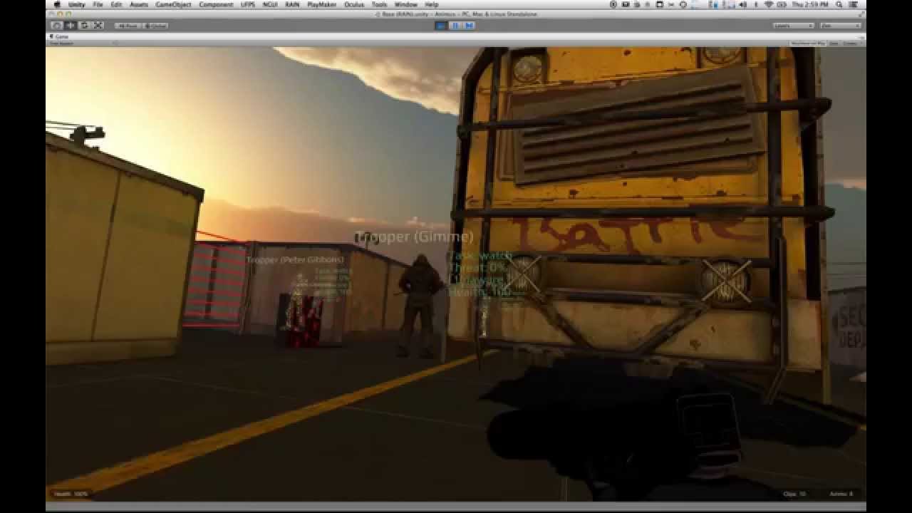 Cover-Based Shooter level showcase - YouTube