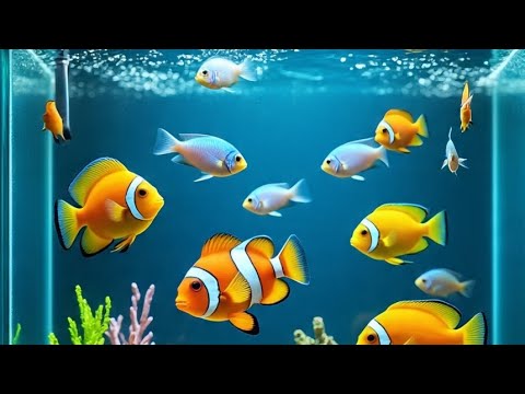 a collection of freshwater ornamental fish to keep - YouTube