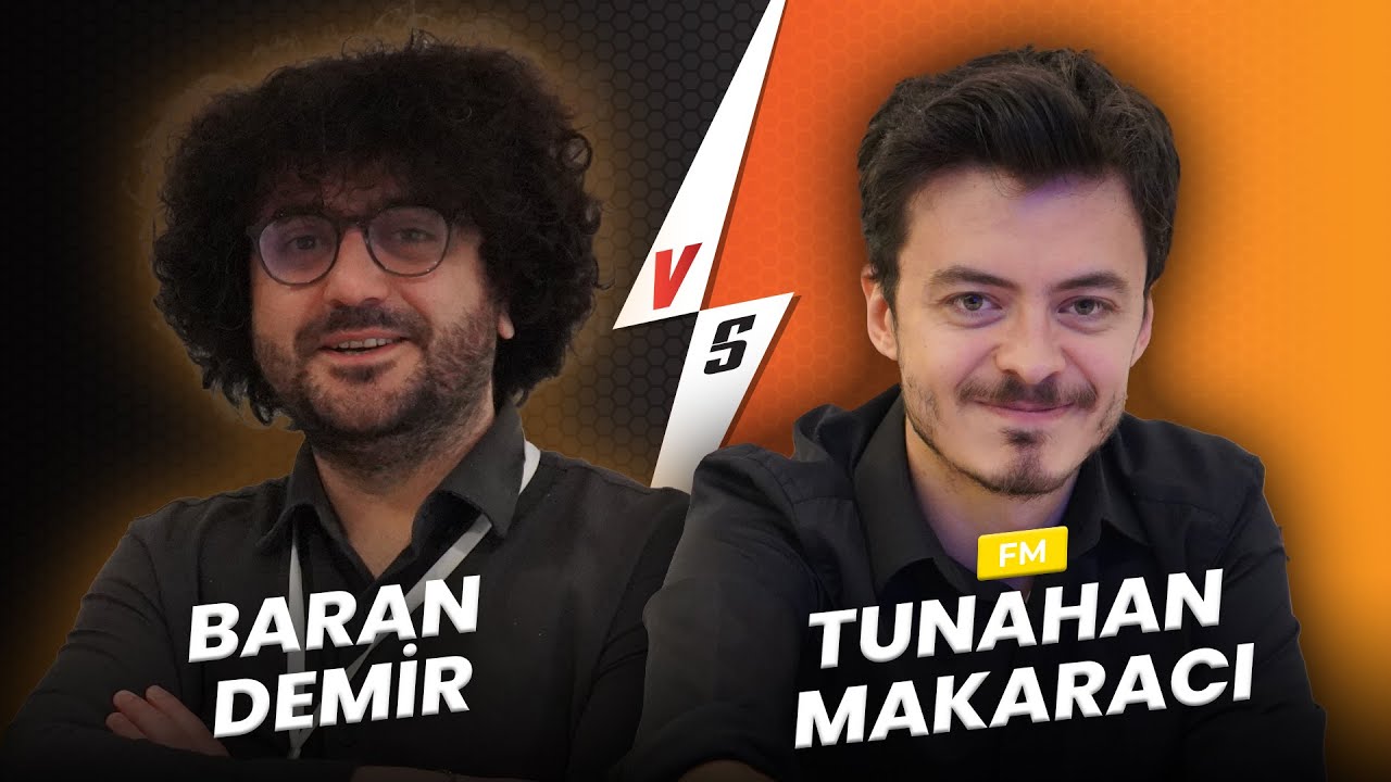 Baran Demir VS FM Tunahan Makaracı | 3.Satranç365 Kampı Eğitmenler ...