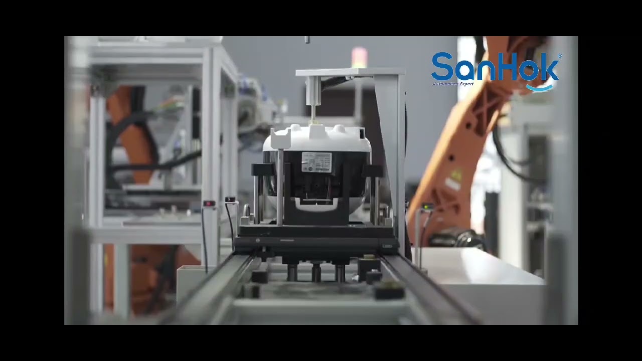 Automatic production and assembly line for rice cookers# ...
