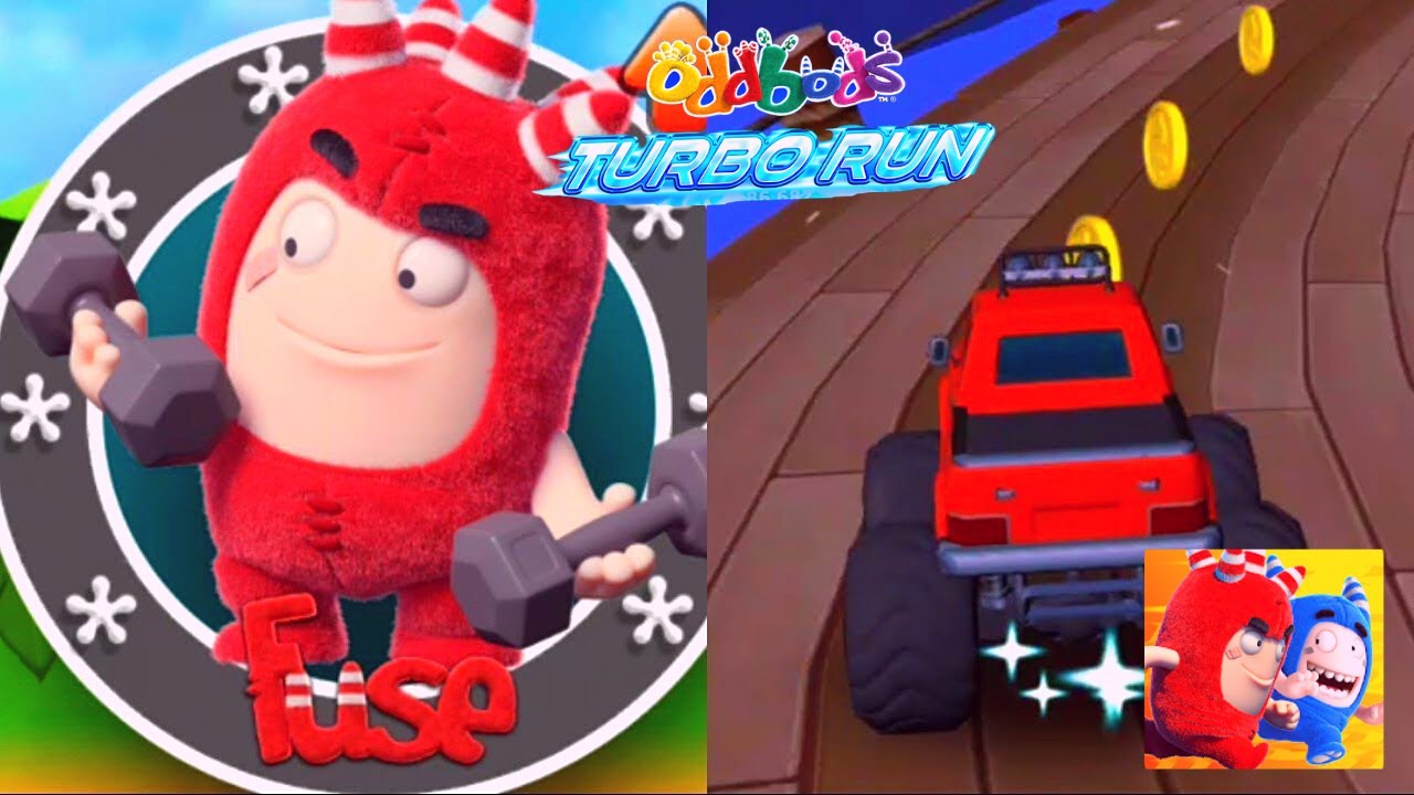 Oddbods ️Turbo🎉RUN RUN RUN Gameplay🏃‍♀️🏃 FUSE Challenges | Amoeba Games ...