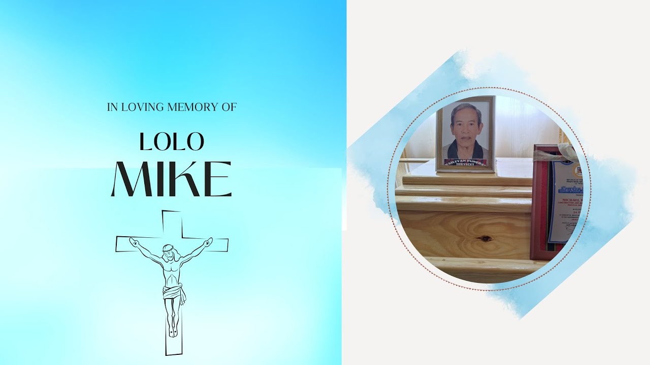 In Loving Memory of Lolo Mike | Eulogy - YouTube