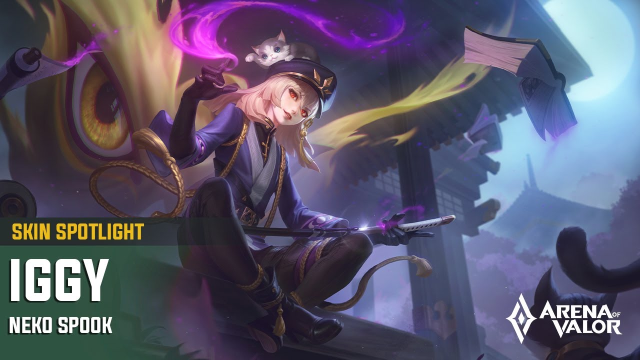 Iggy — Neko Spook | Skin Spotlight - YouTube