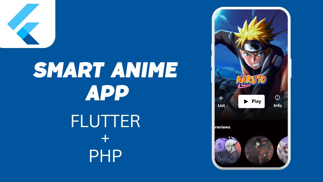 Smart Anime App For Children - Flutter + PHP(Backend) - YouTube