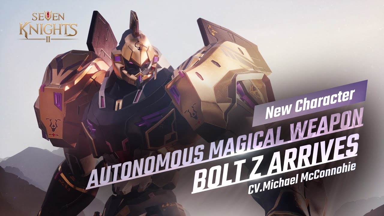 [Seven Knights 2] Autonomous Magical Weapon Bolt Z arrives! - YouTube