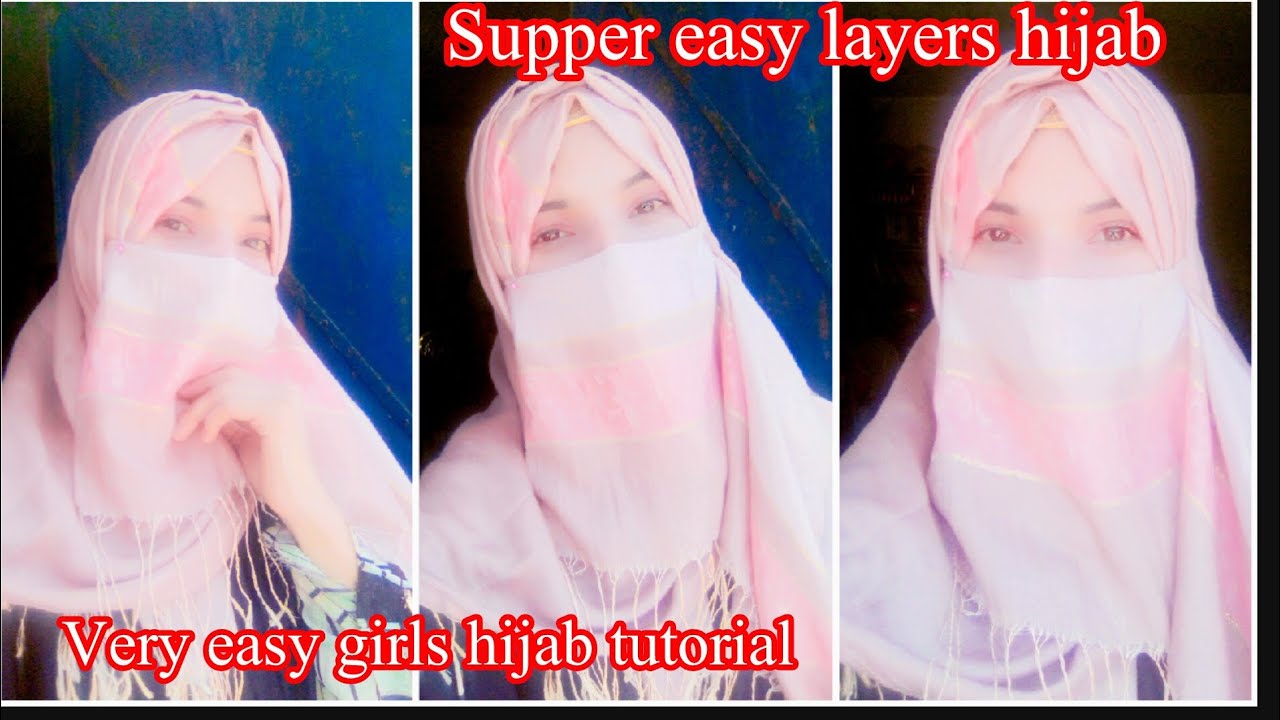 layers hijab tutorial || Frah Malik vlogs - YouTube